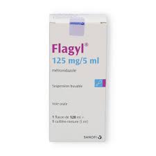 Flagyl 125mg/5ml Suspension 60ml | Amkamed Pharmaceuticals