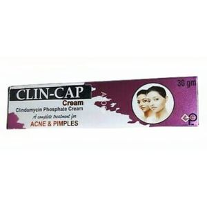 Clin-Cap Cream (clindamycin) 30g embassy | Amkamed Pharmaceuticals