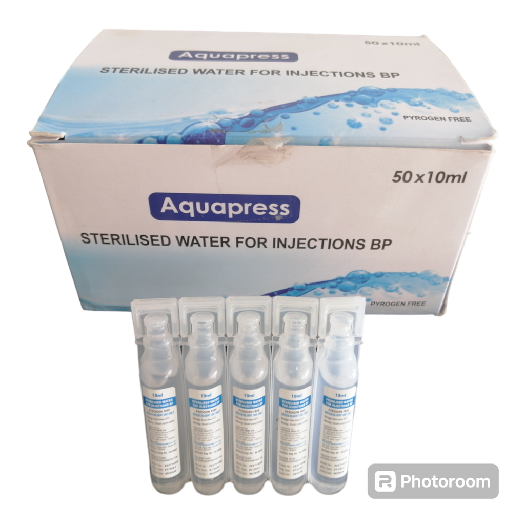 Water for Injection 10ml | Amkamed Pharmaceuticals