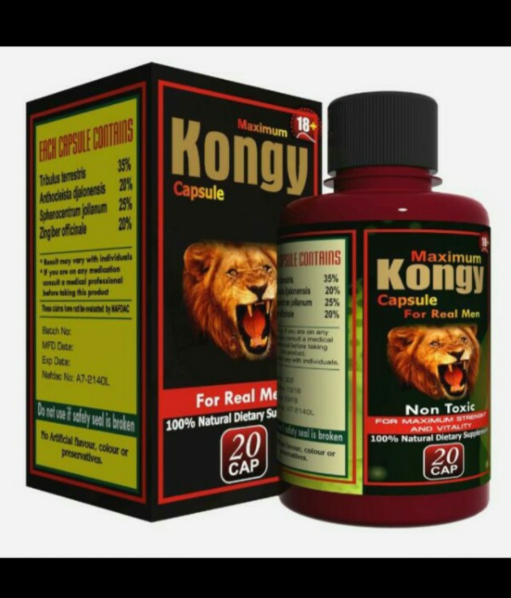 Kongy Caps | Amkamed Pharmaceuticals