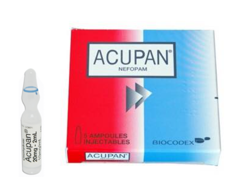 Acupan (nefopam) 20mg Injection | Amkamed Pharmaceuticals